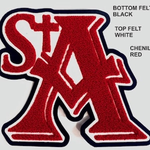 3" Chenille Varsity Letterman "class Of" Number - Etsy