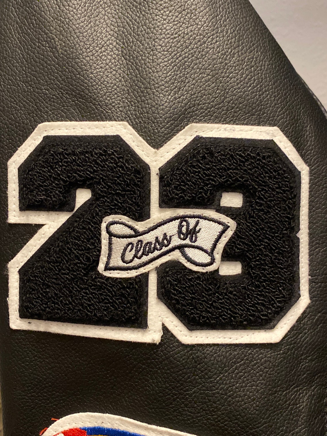 3 Chenille Varsity Letterman Class of Number | Etsy