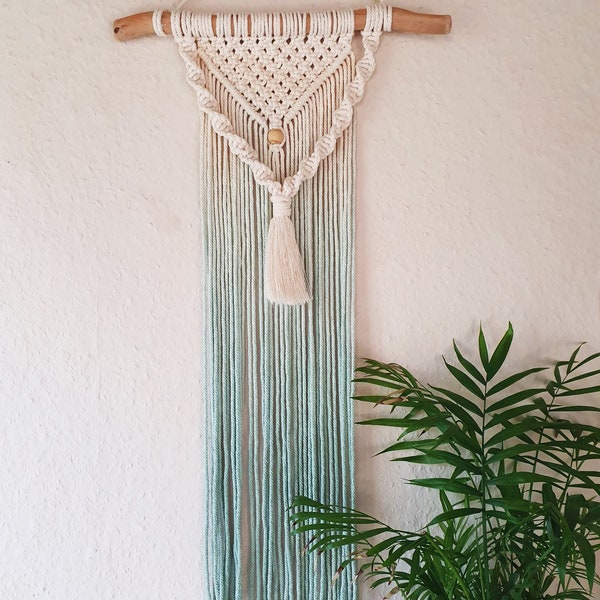 Beaded Macrame Wall Hanging - Etsy