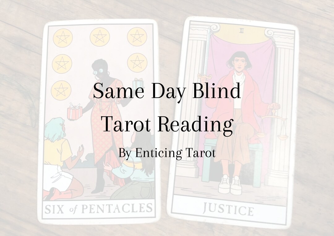 Same Day Blind Tarot Reading Reading Without Questions & Fast Same Day ...