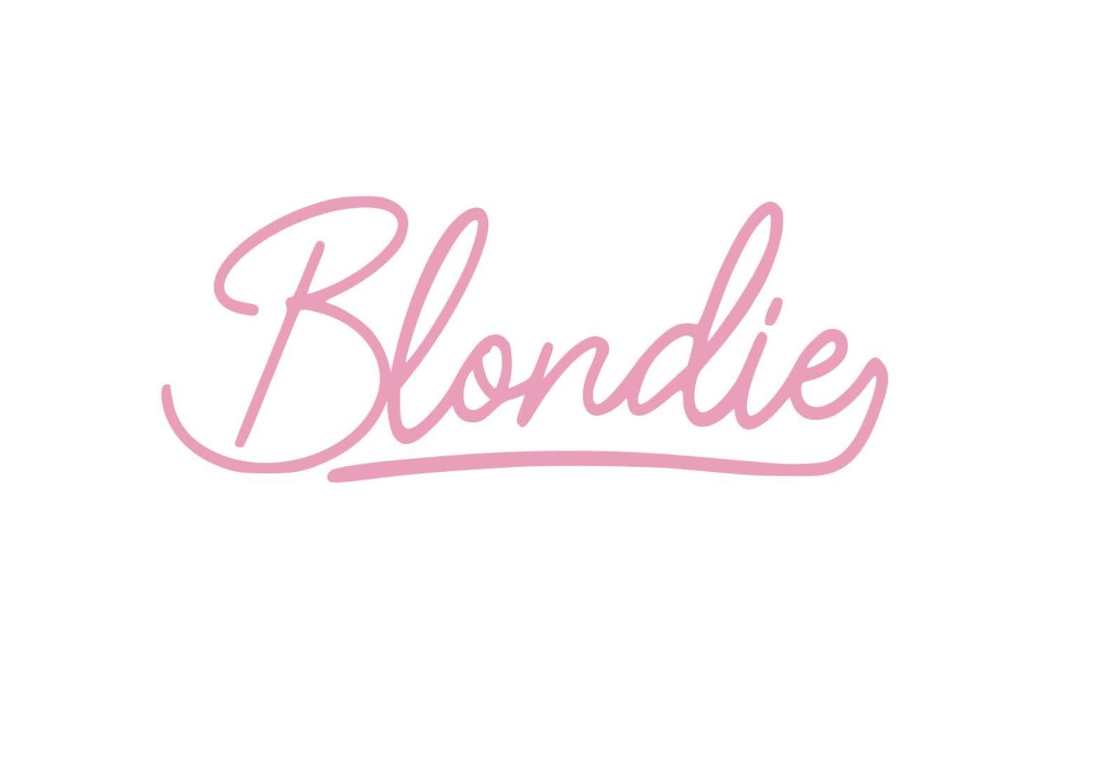 Blondie Digital File Blondie Png Blondie Svg - Etsy