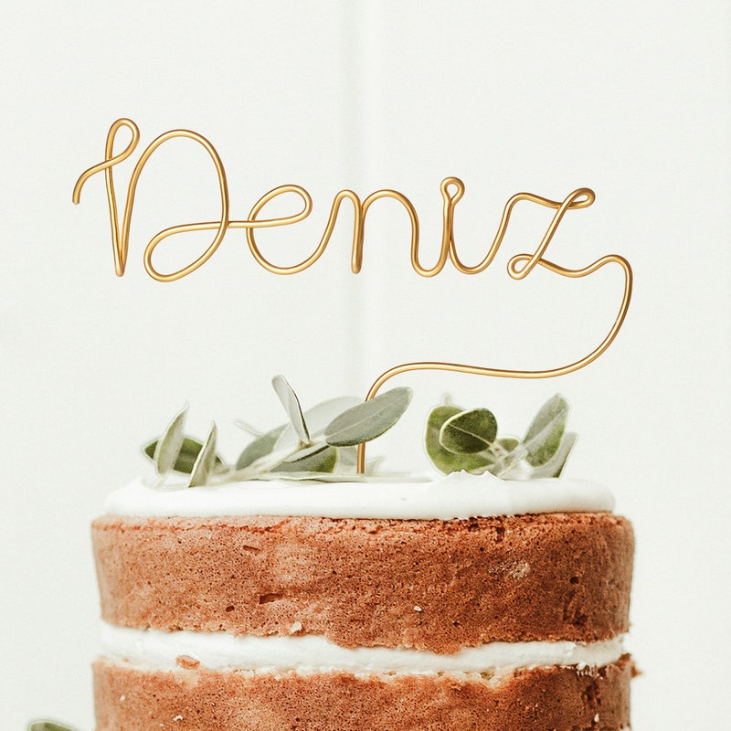 Cake Topper Handmade - Etsy