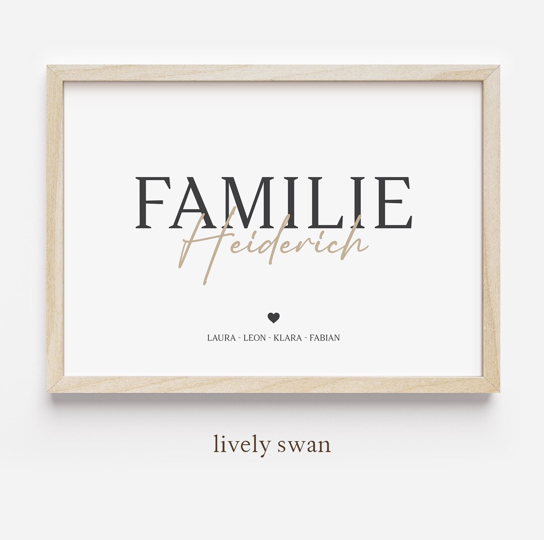 Home Poster Personalized With Name Family Poster With Name Housewarming ...