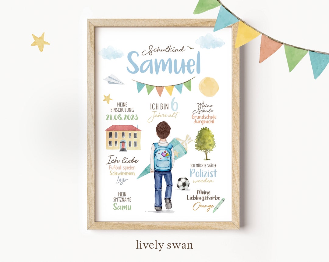 Milestone Board for School Enrollment, School Enrollment Board, Boy ...