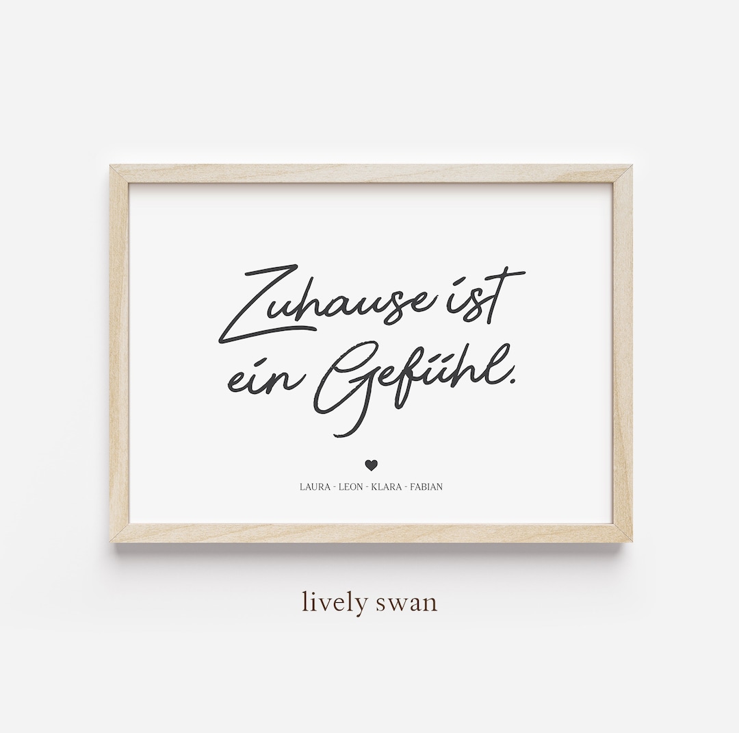 Home Poster Personalized With Name Family Poster With Name Housewarming ...