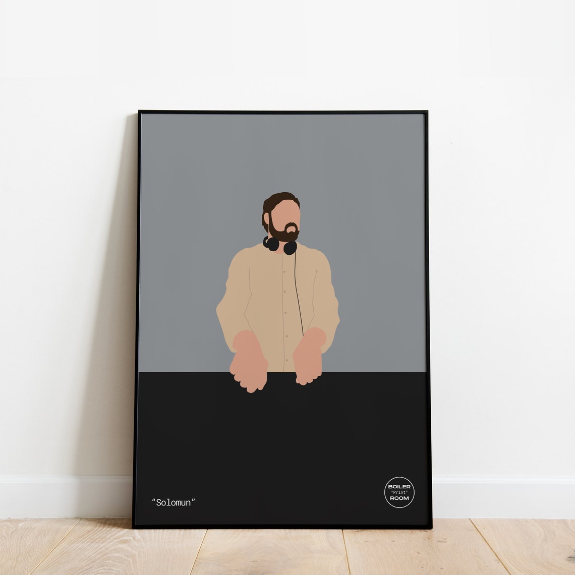Solomun by Boiler Print Room Minimal Print Gift for Music Lovers Around ...