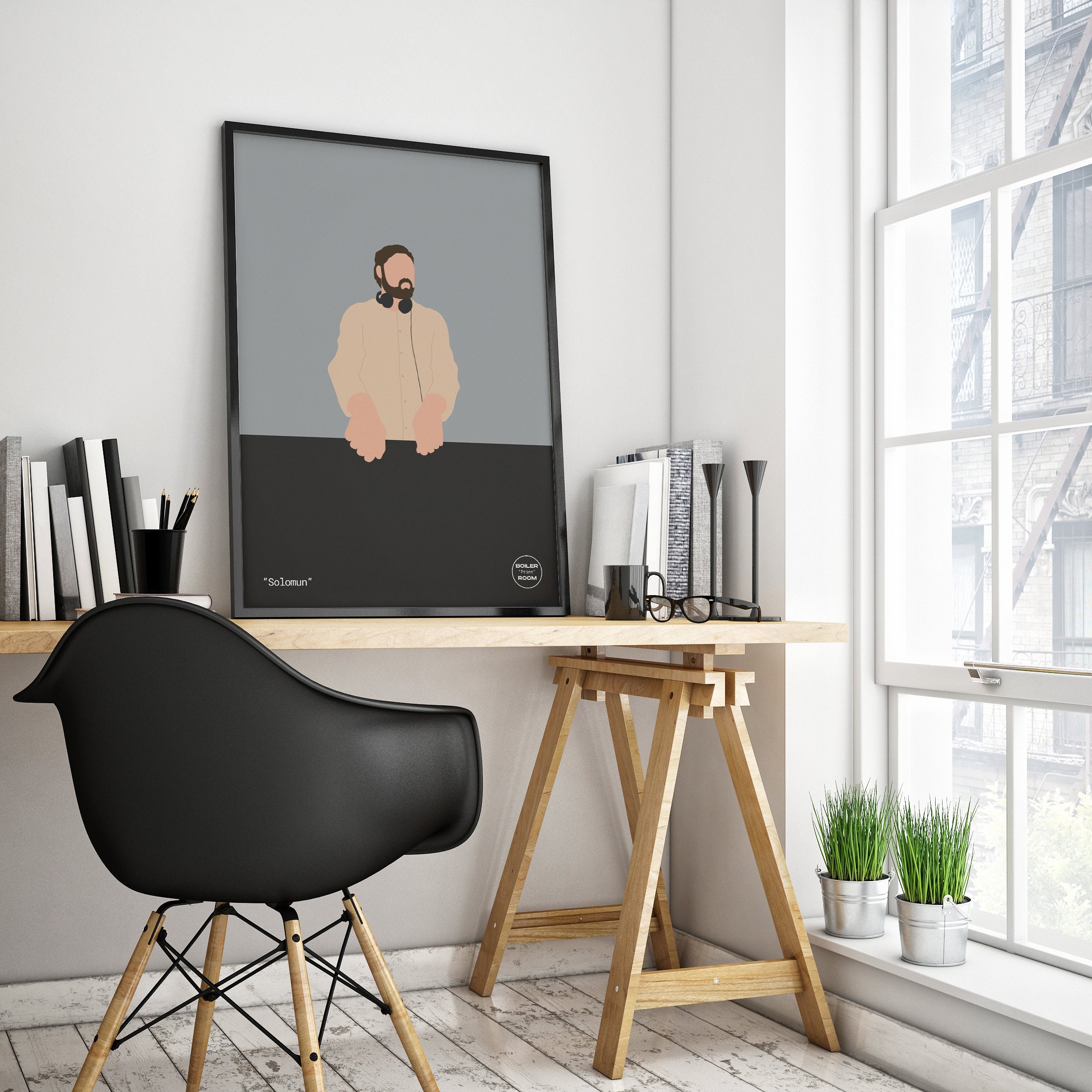 Solomun by Boiler Print Room | Minimal Print | Gift for Music Lovers ...