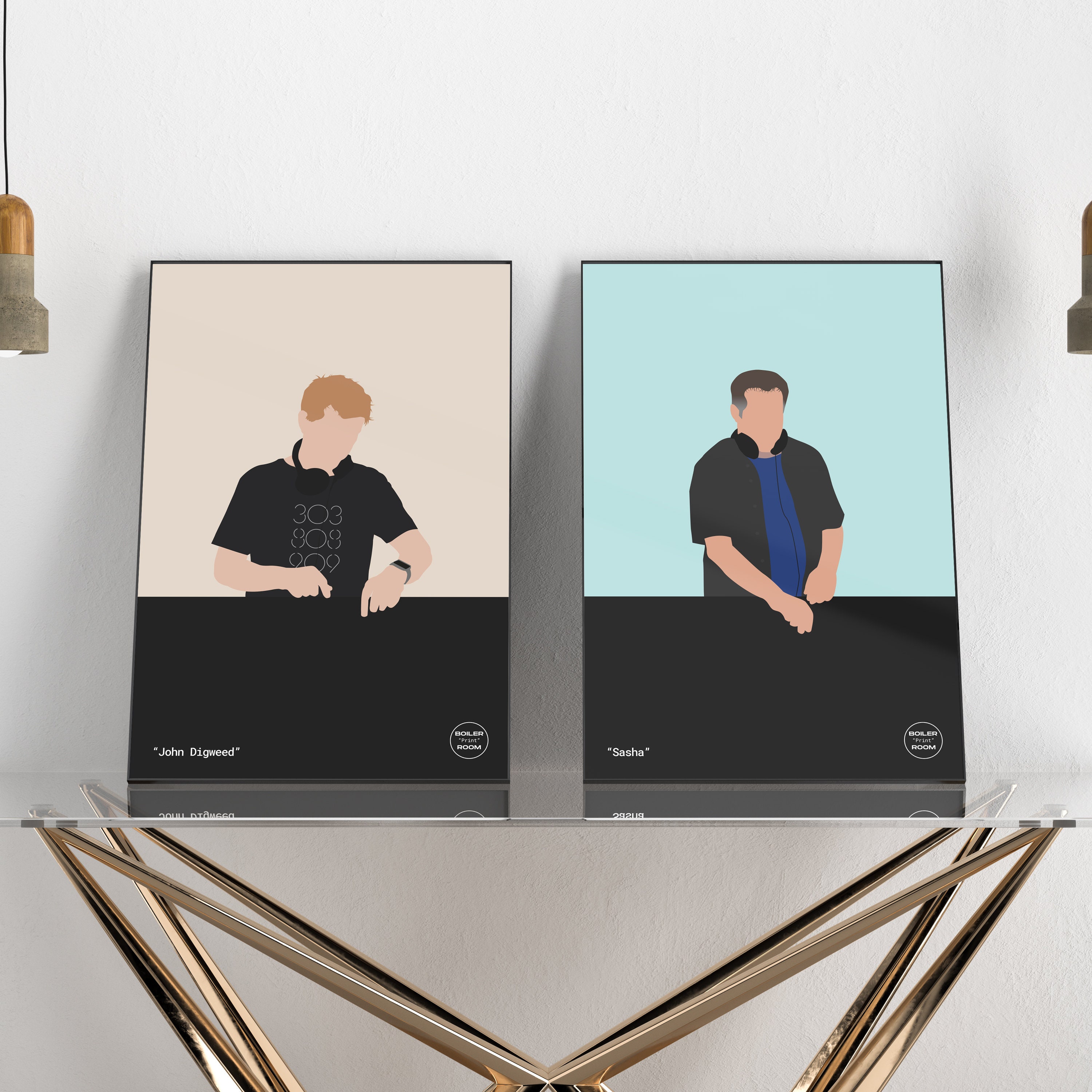 Digweed by Boiler Print Room | Minimal Print | Gift for Music Lovers ...