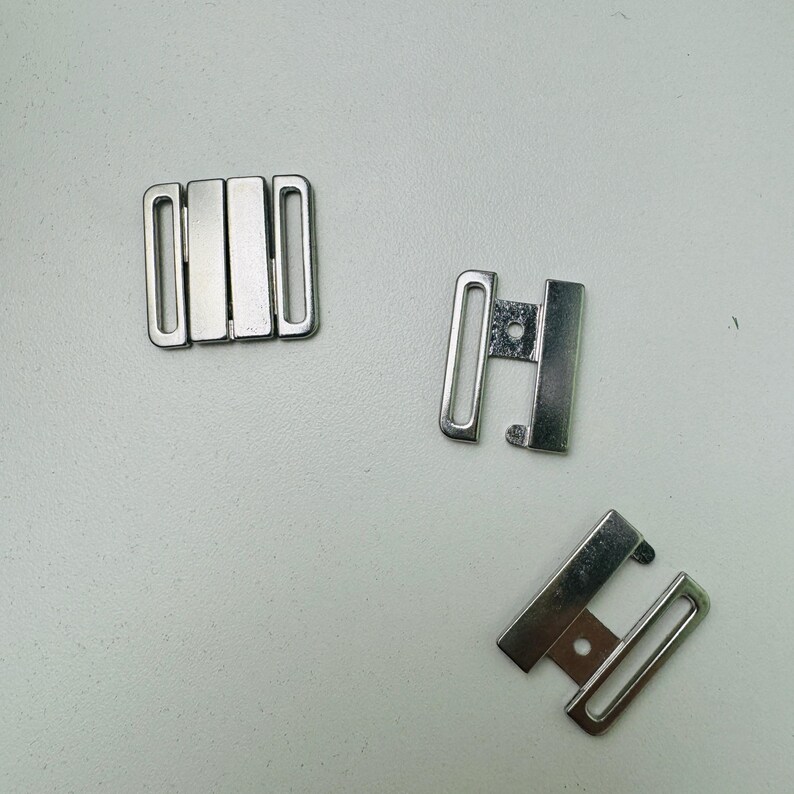 Metal Bra Closure Square, Metal Clasp for Swimwear, Buckle Closure ...