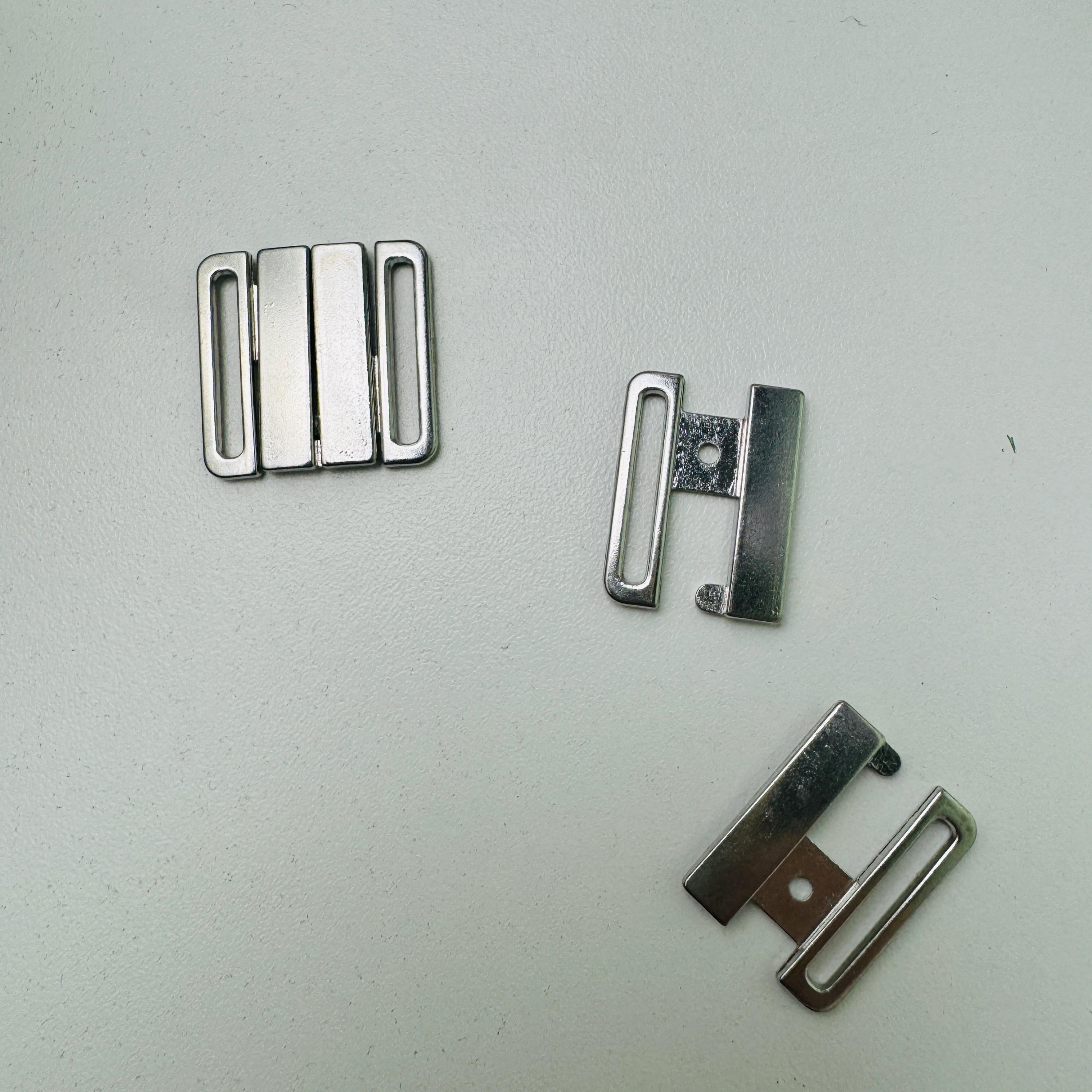 Metal Bra Closure Square, Metal Clasp for Swimwear, Buckle Closure ...