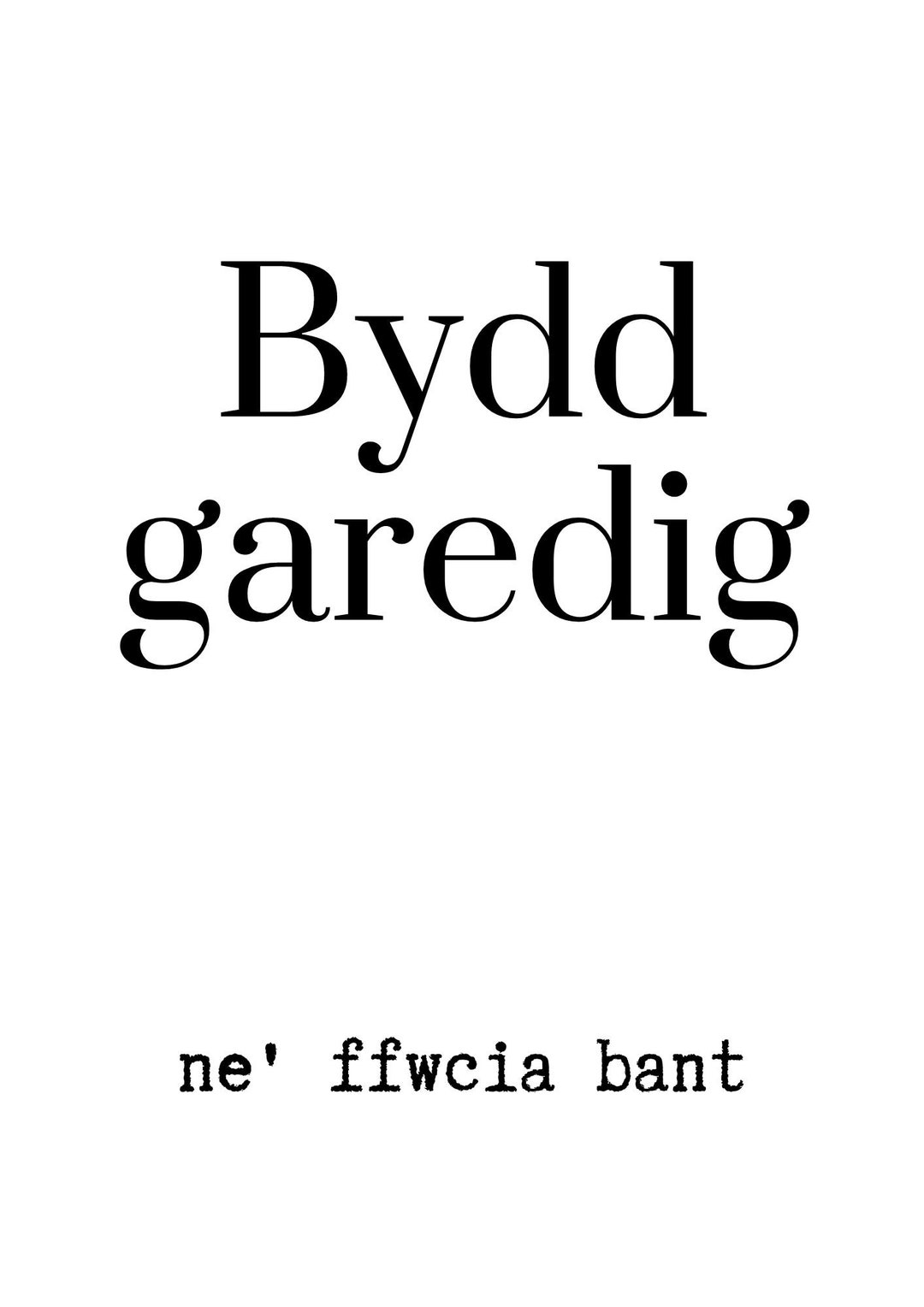 Bydd Garedig Ne' Ffwcia Bant . Be Kind or Fuck Off - Etsy