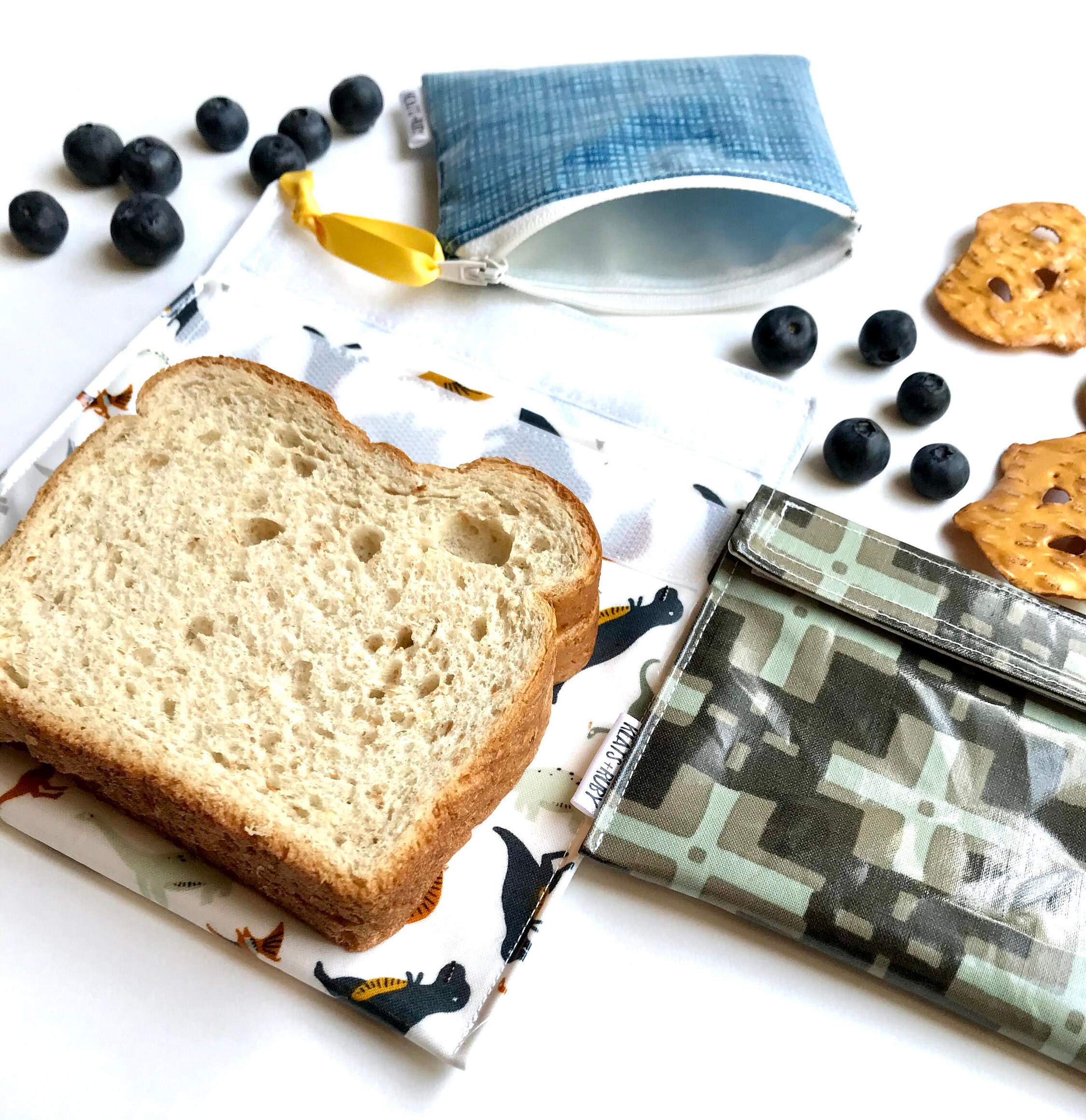 Reusable Snack Bags Sandwich Bags Zipper Bags Waterproof | Etsy