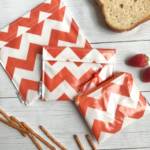 Chevron Lunch Bag - Etsy
