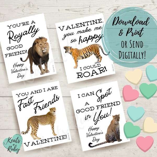 Tiger Valentine - Etsy