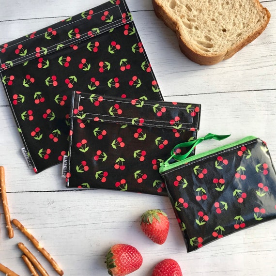 Zippered reusable sandwich bag store