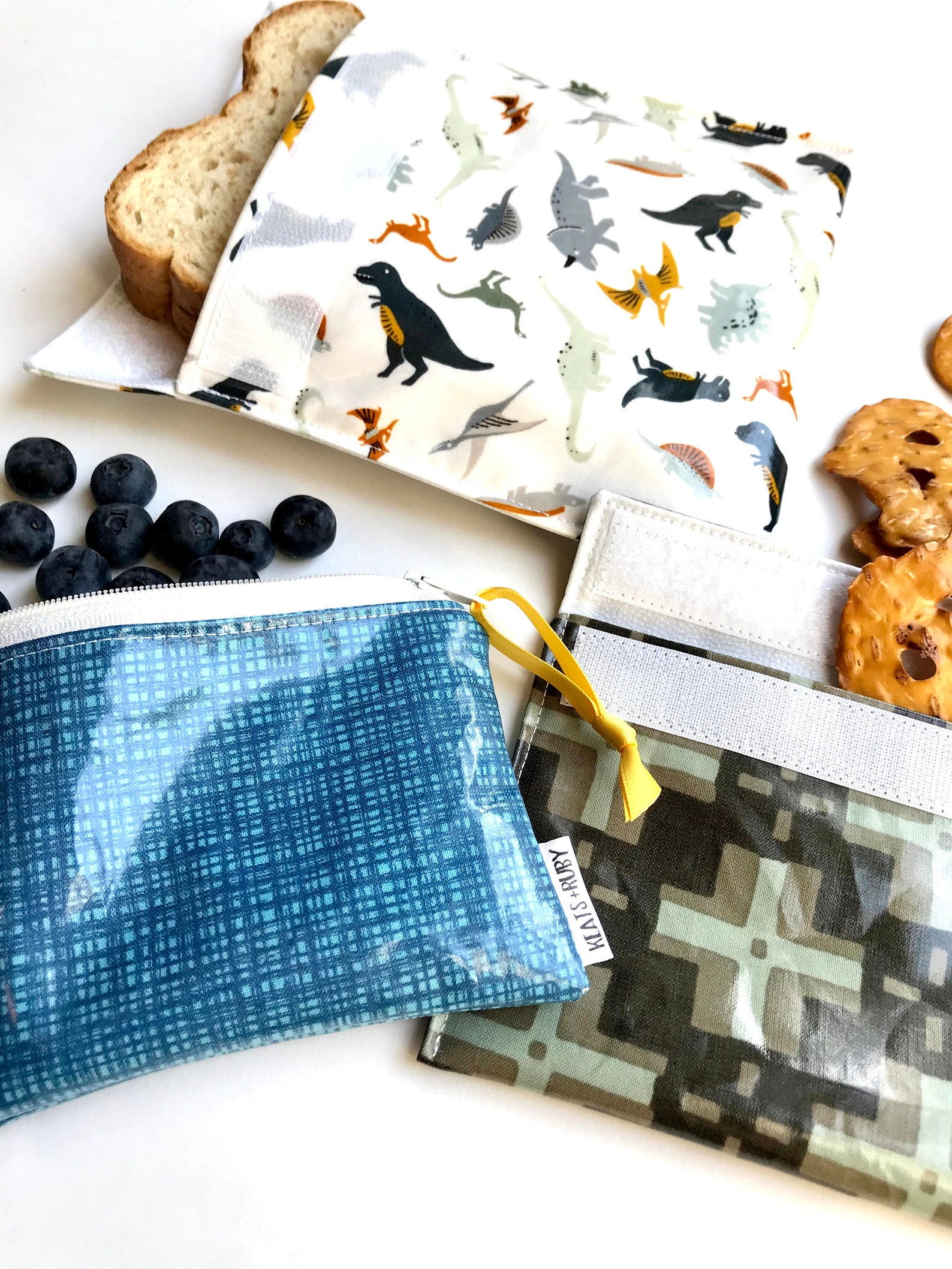 Reusable Snack Bags Sandwich Bags Zipper Bags Waterproof | Etsy