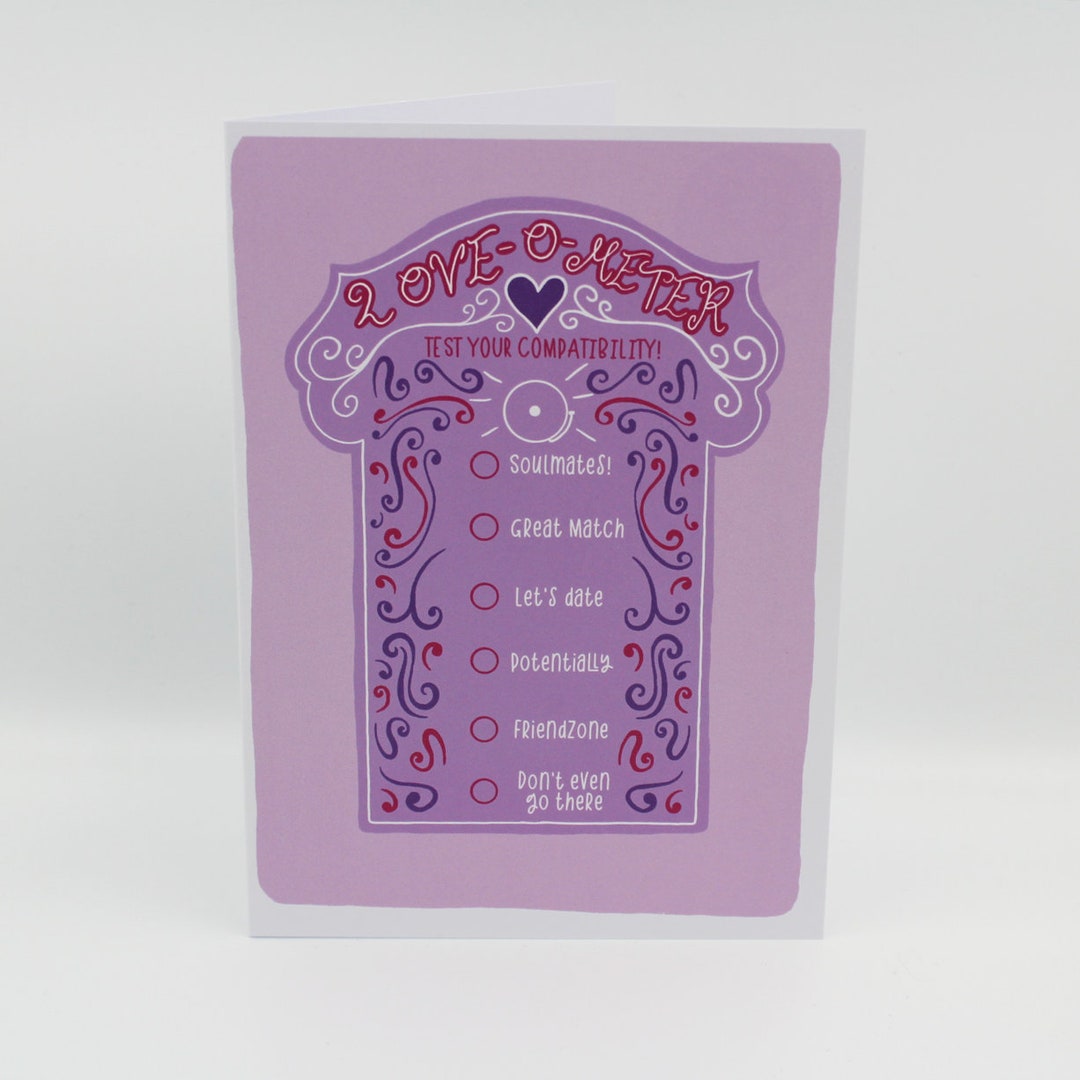 Fairground Cute Valentine Card / Galentines Greeting Cards / Valentines ...