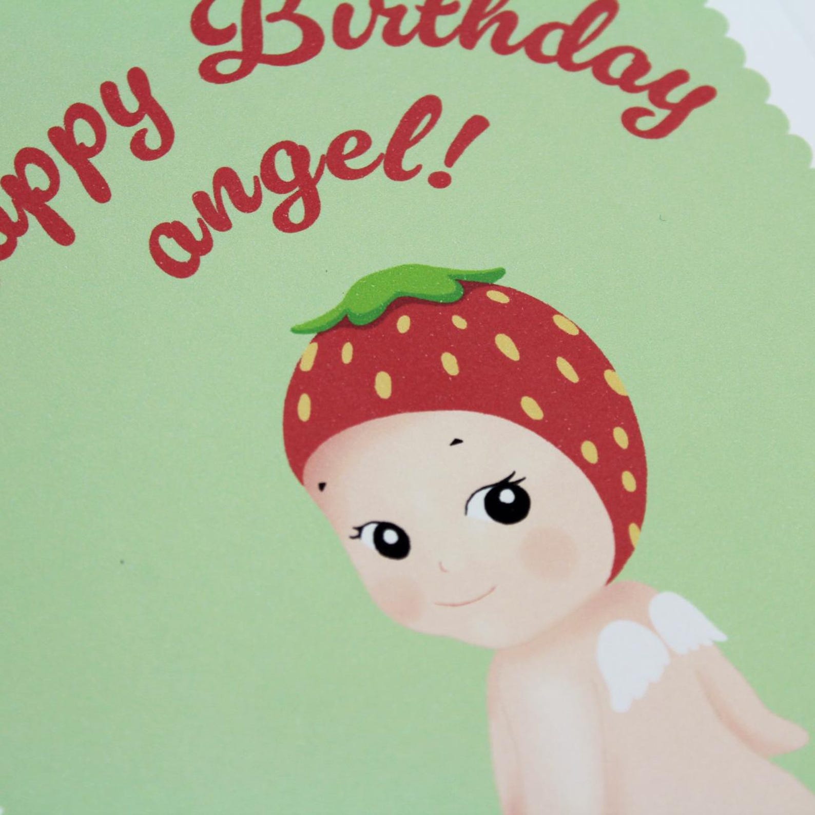 Sonny Angels Birthday Greeting Card / Sonny Angels Strawberry Birthday ...
