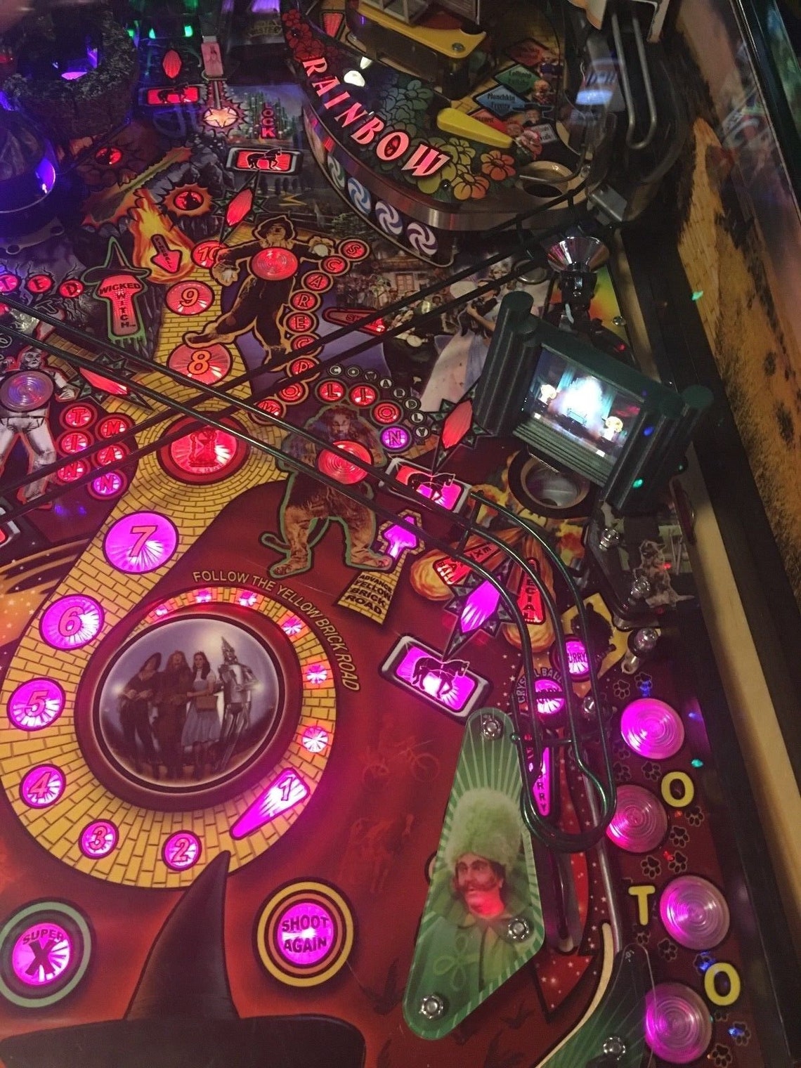 Jersey Jack Wizard of Oz Pinball Machine Wizard Video Mod - Etsy