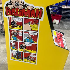 Extremely Rare Stern Bag Man Arcade Game Ready to Ship - Etsy