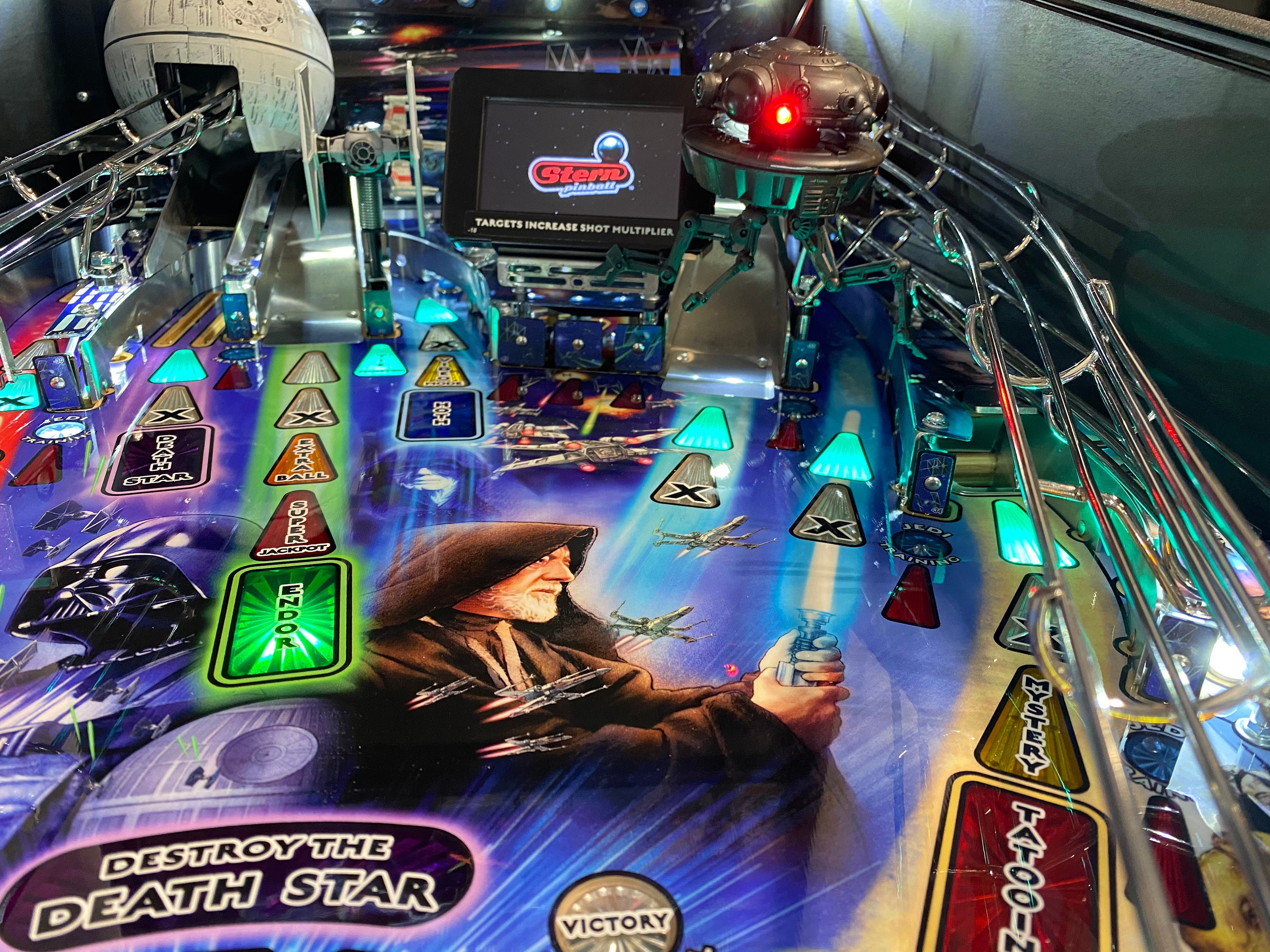 Star Wars Pinball Machine Imperial Droid Mod Works With Stern, Data ...