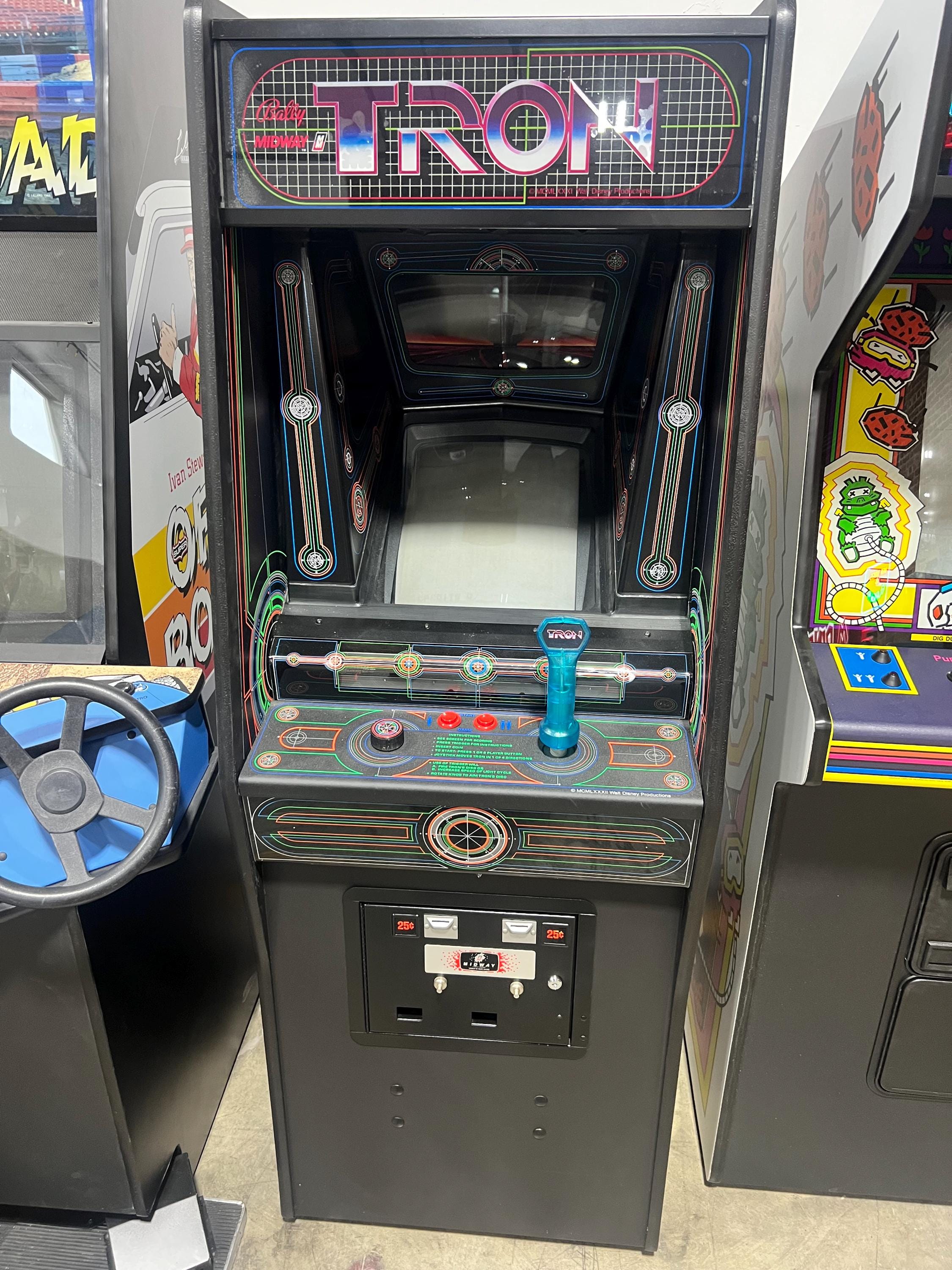 Restored Original Bally Midway Tron Arcade Game - Etsy