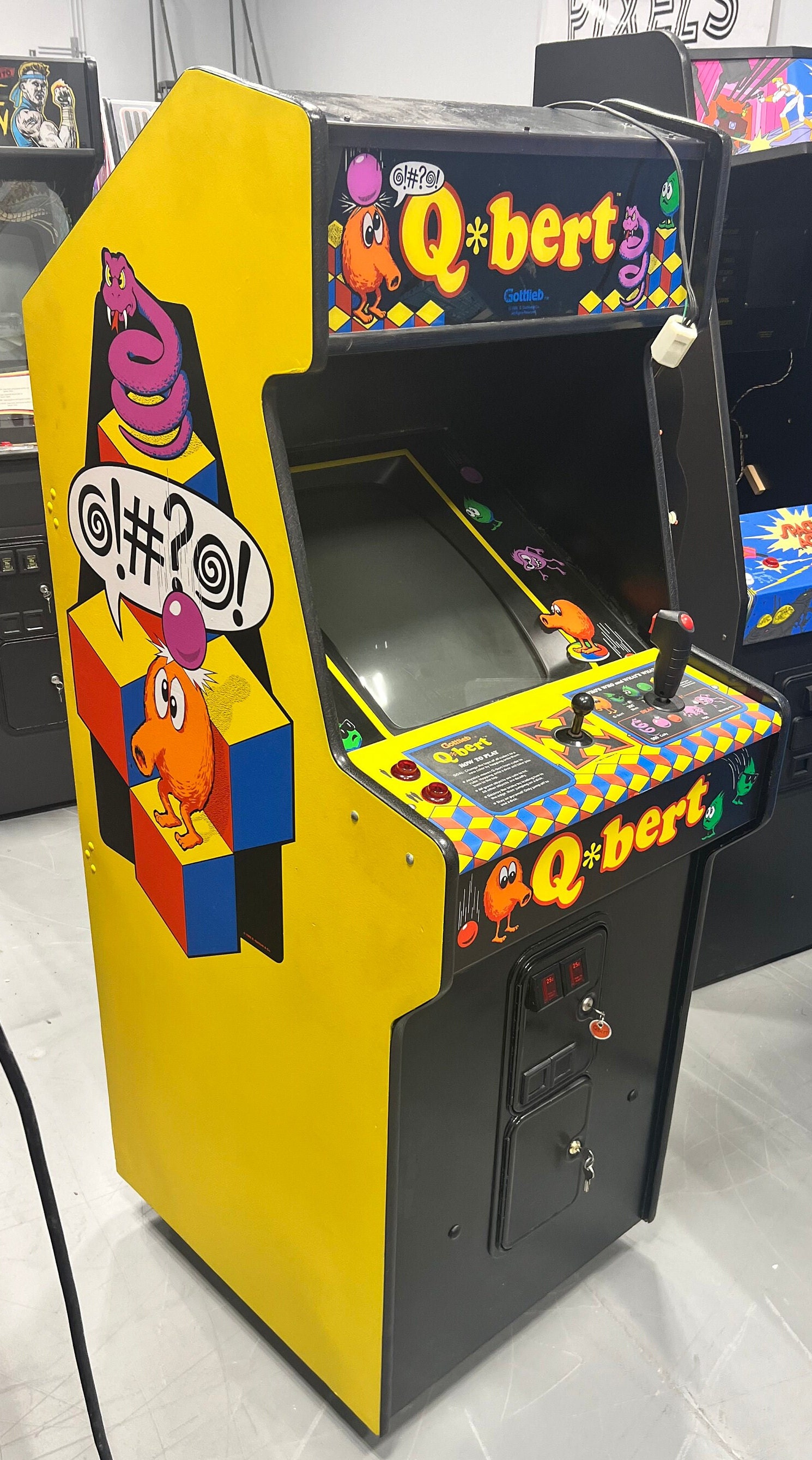 Original 1982 Qbert Arcade Machine EXCELLENT CONDITION! Ships Free! - Etsy
