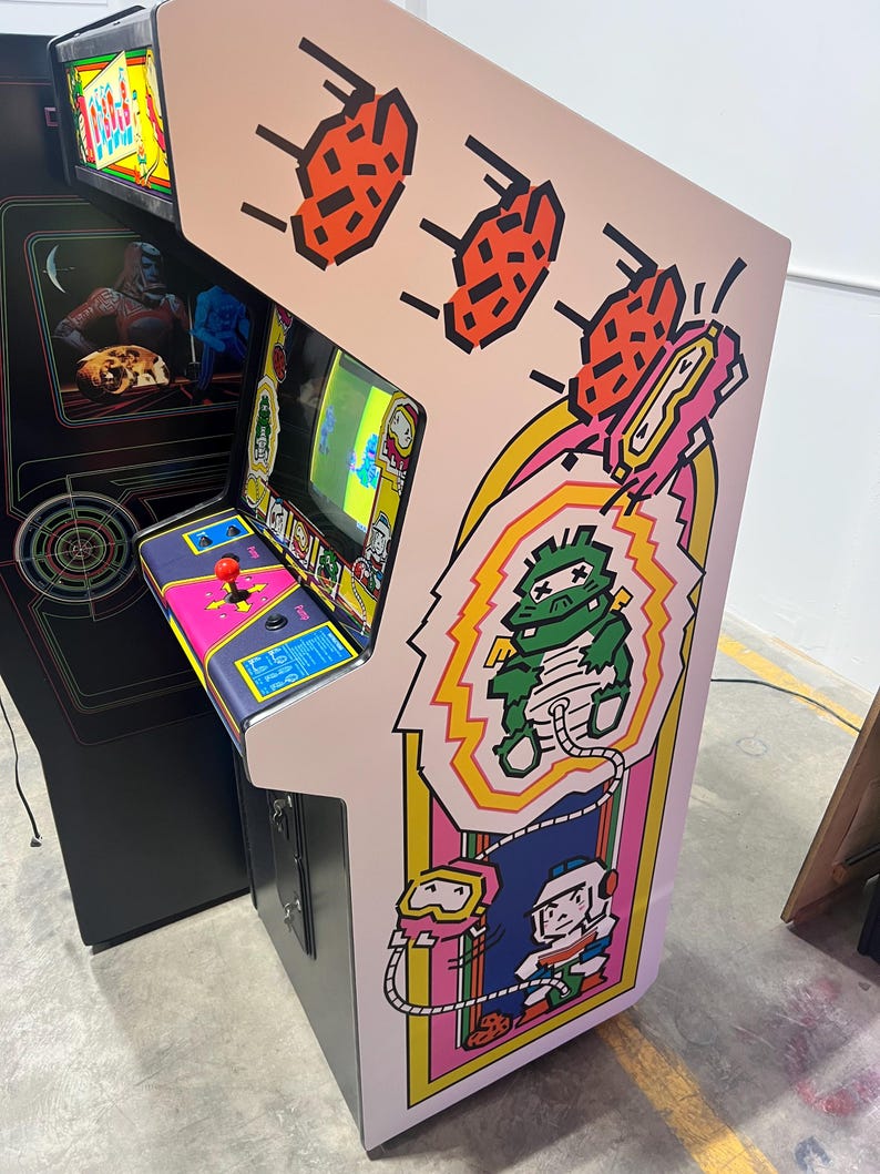 Original Restored Atari Dig Dug Arcade Game - Etsy