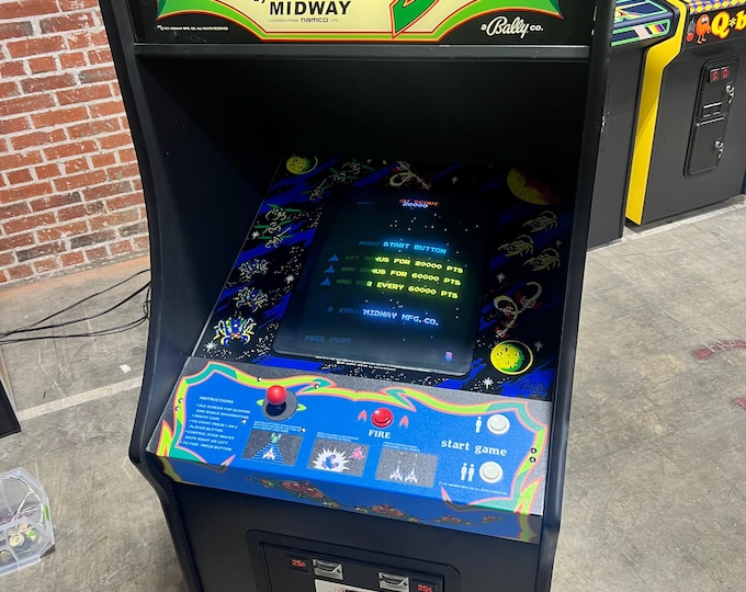 Bally Midway Galaga Restored Arcade Game - Etsy