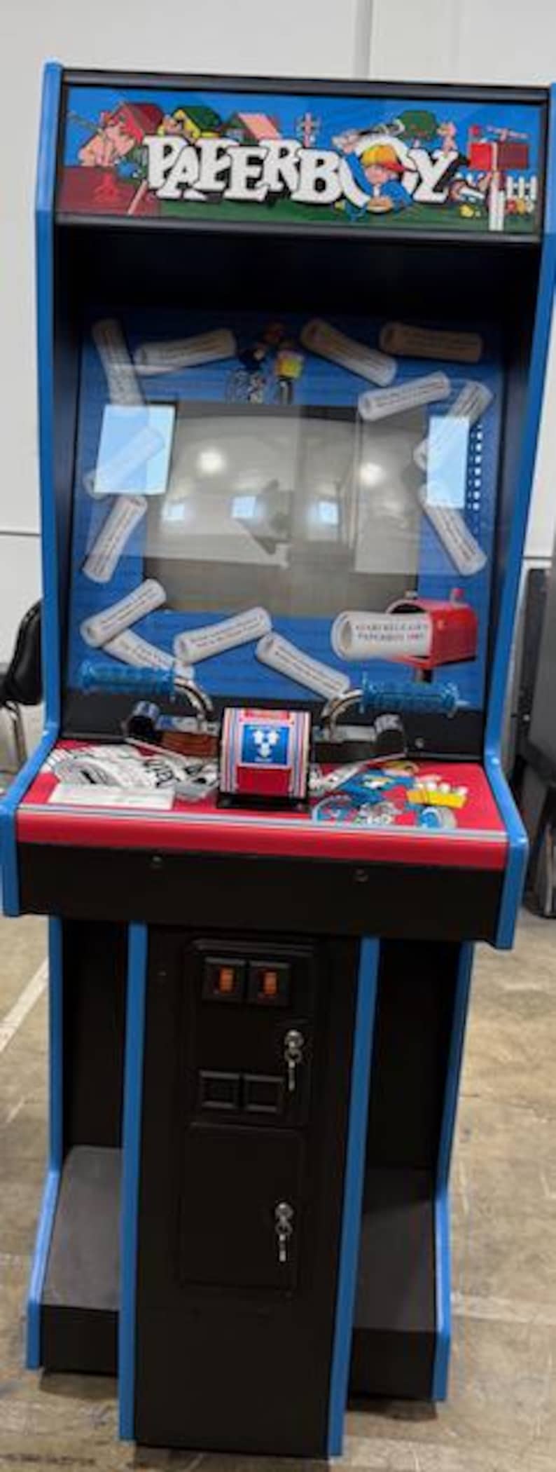 Restored Atari Original Paperboy Arcade Game Free Shipping - Etsy