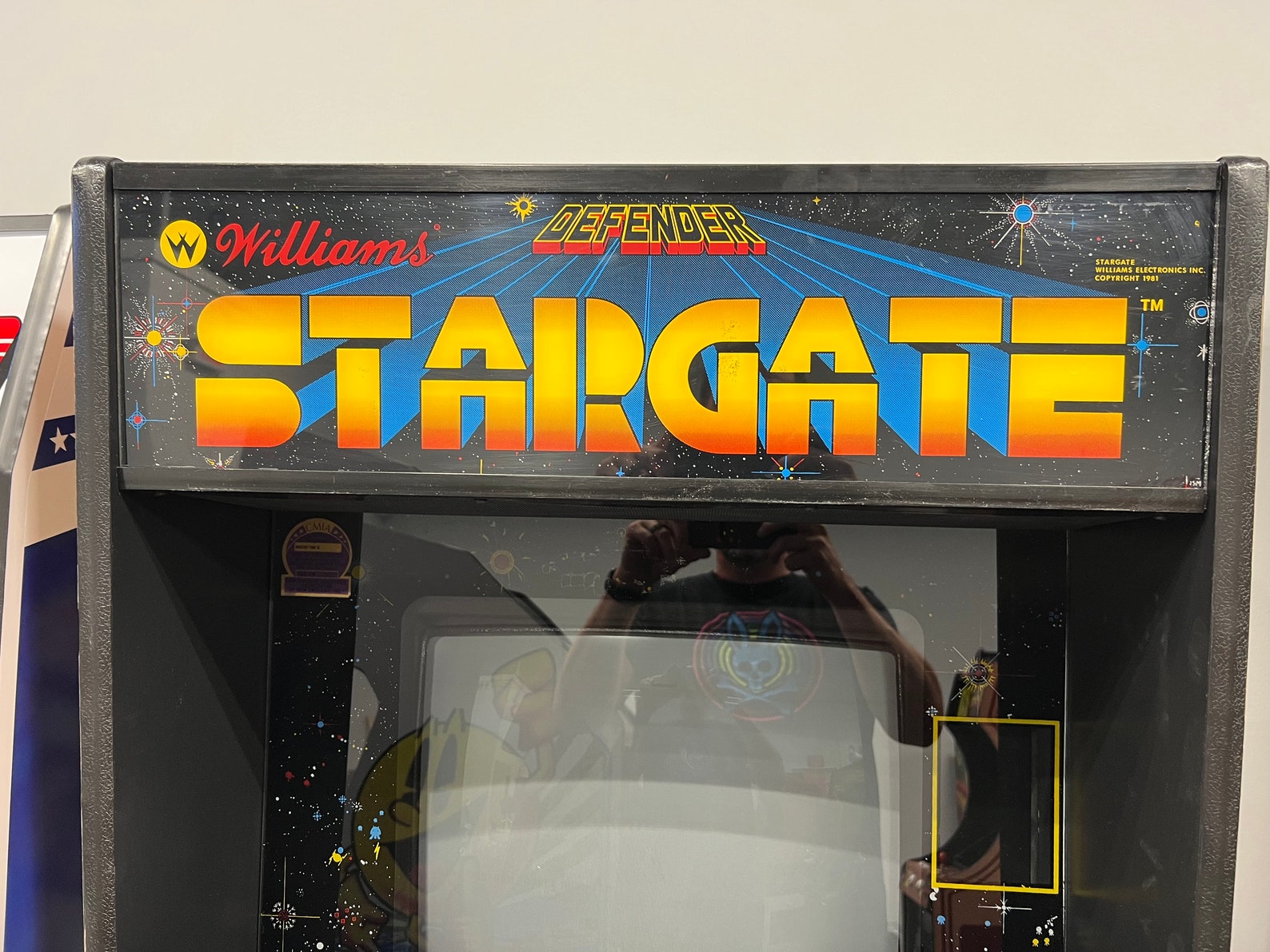 Williams Defender Stargate Arcade Machine Restored and Amazing Ships ...