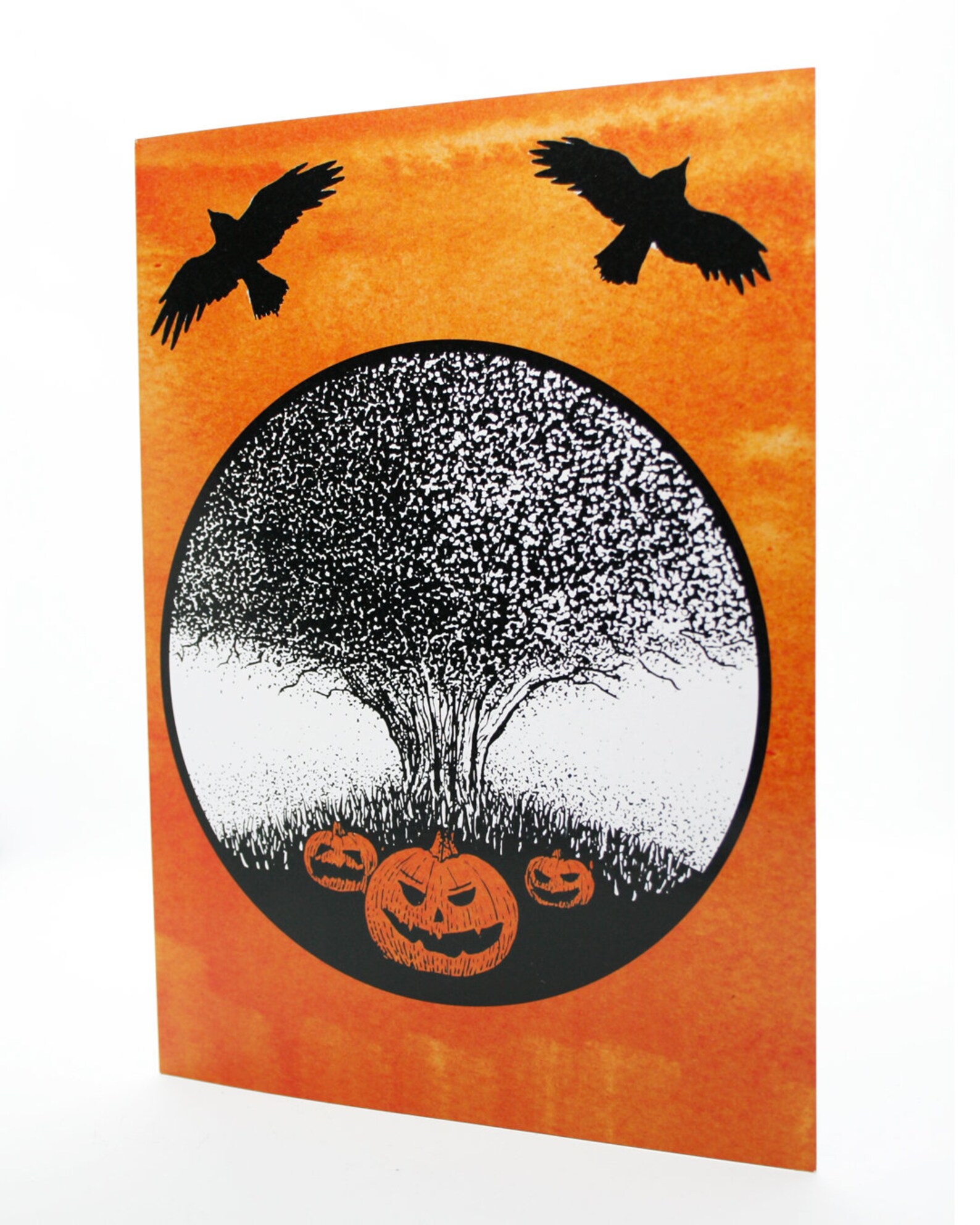 Samhain Greetings Card - Etsy