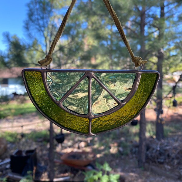 Stained Glass Wedge - Etsy