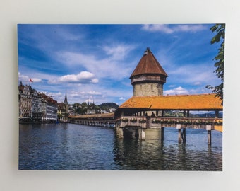 Lucerne Postcard - Etsy