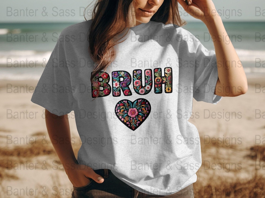3D Floral Mom PNG, Bruh Design, Digital Mother Bruh Art, Colorful ...