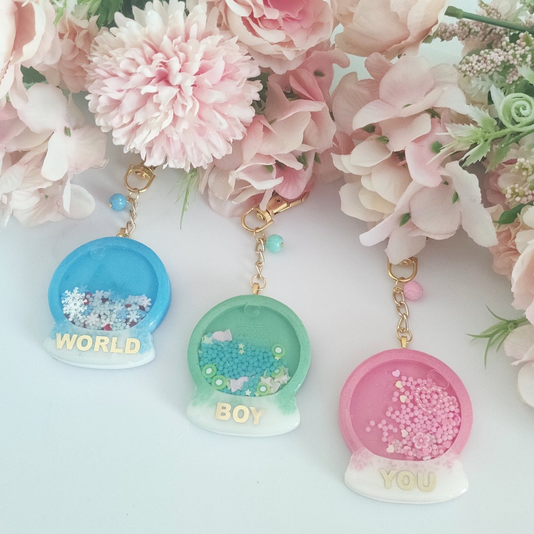 TXT Freeze Snow Globe Shaker Charms - Etsy