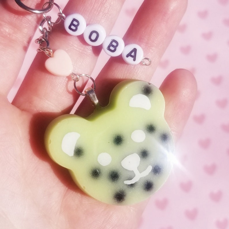 Boba Bear Charms - Etsy