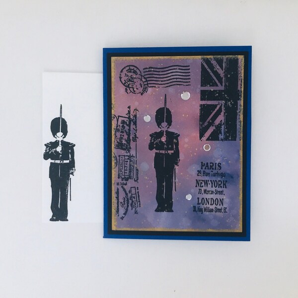 Union Jack Birthday Card - Etsy