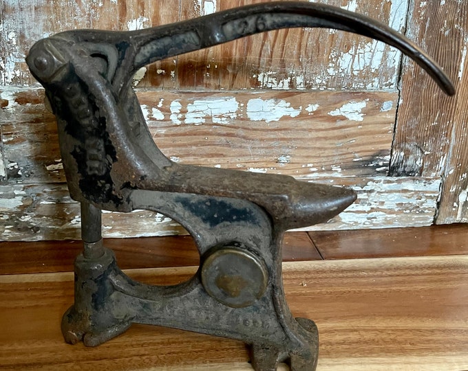 Best Yet, Rivet/punch Press. Pat. Oct 9, 1900 - Etsy