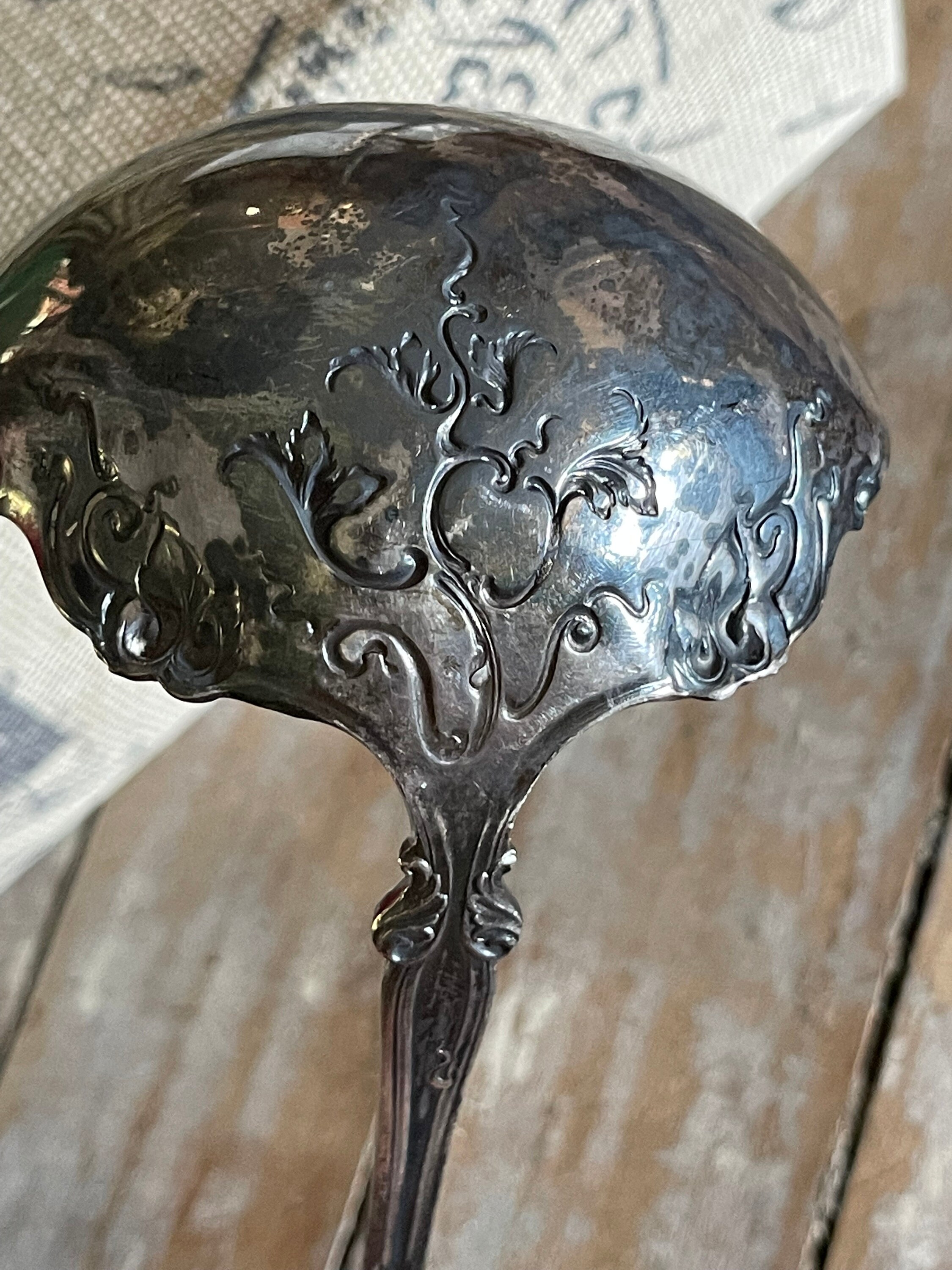 1847 Rogers Brothers, Oyster Ladle, Pattern: Vintage 1904, Silver Plate ...