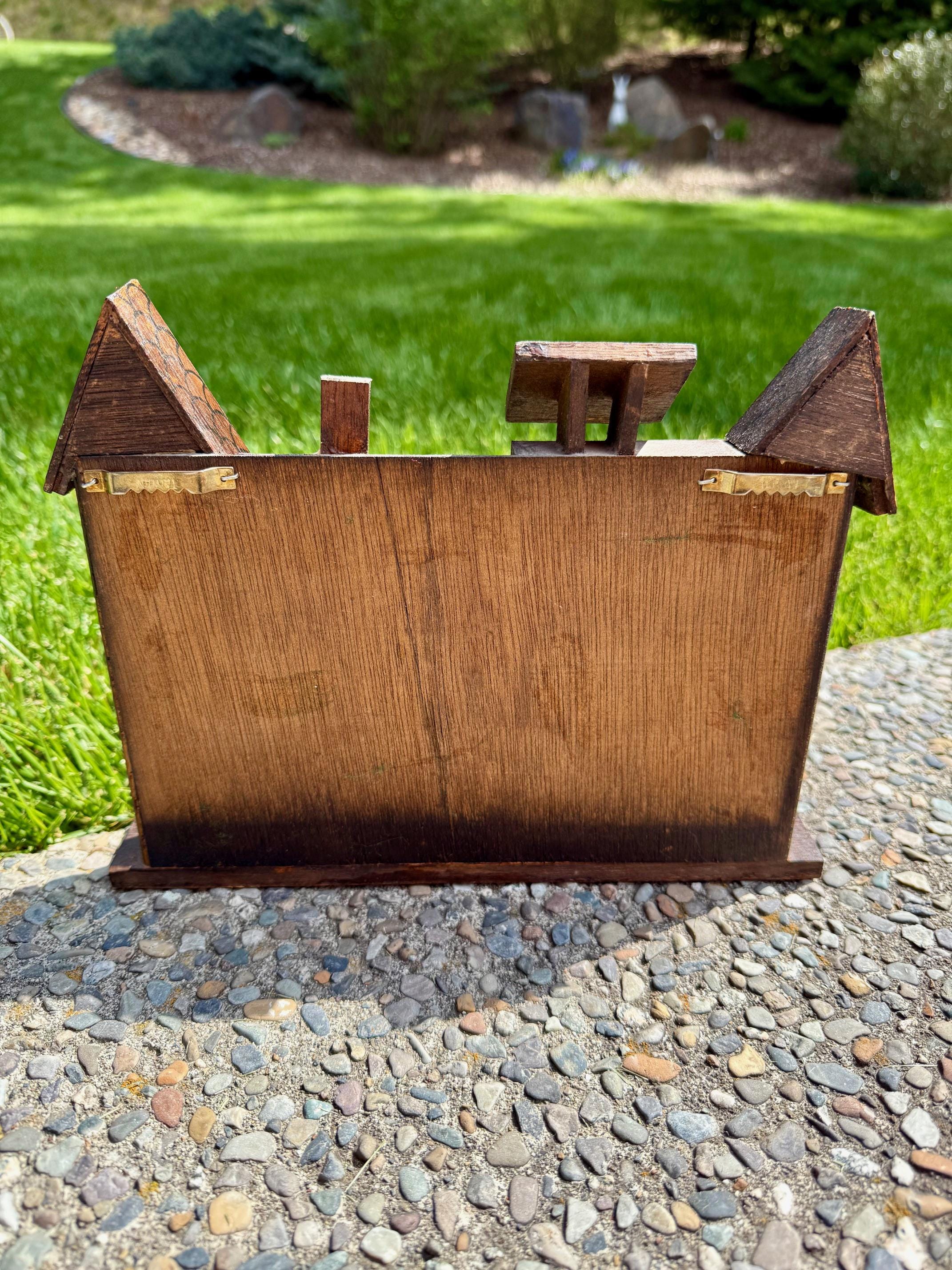 Thimbletown, House Shaped Thimble Holder House for Wall, Holds 25 ...
