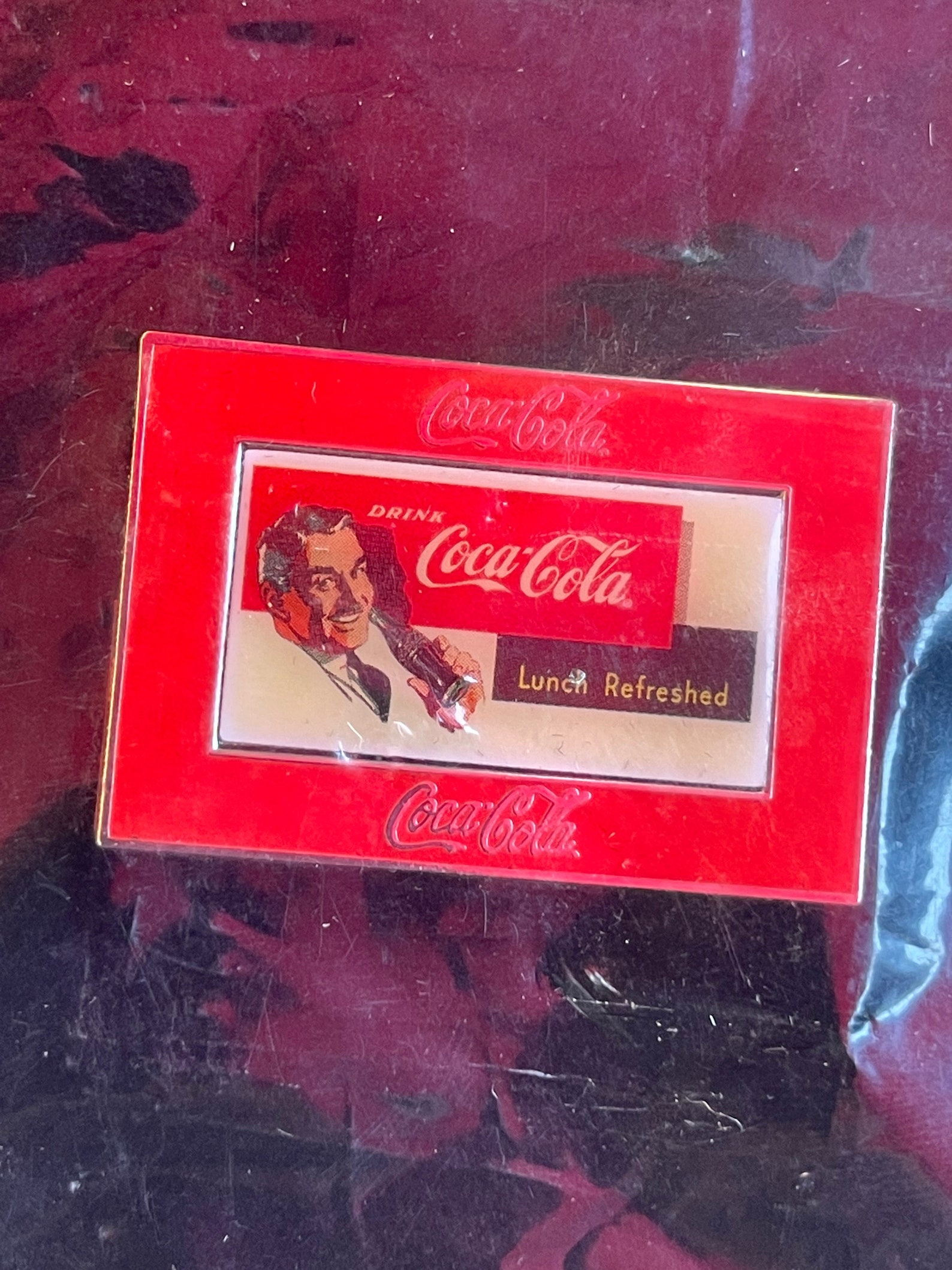 Coca-cola Lapel Pins Set of 4. Enameled Metal Pins From 1998 - Etsy