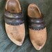 Antique Wooden Scandinavian Sabots, Clogs, Klompen, Mules, Hand Carved ...