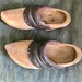 Antique Wooden Scandinavian Sabots, Clogs, Klompen, Mules, Hand Carved ...