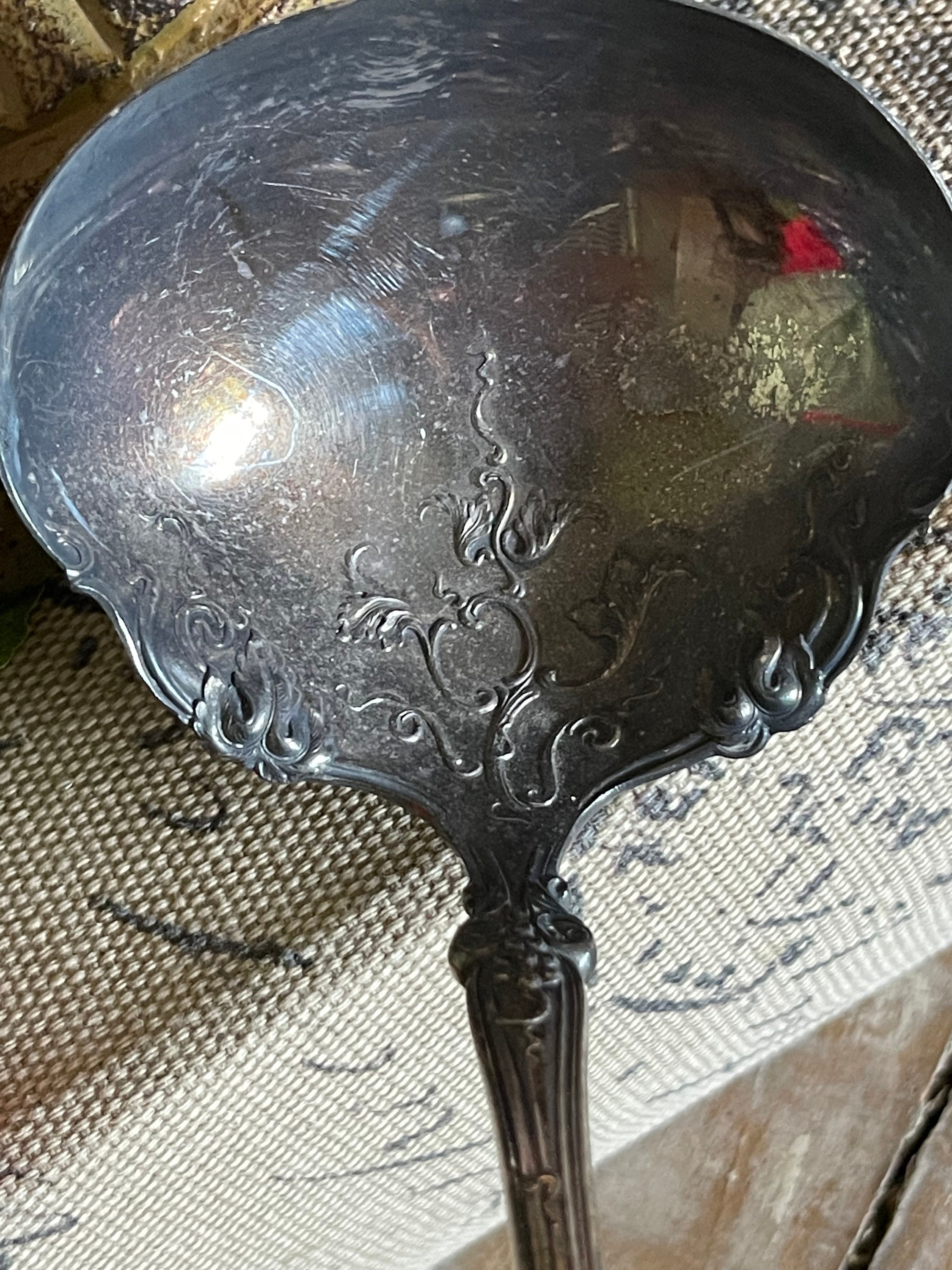 1847 Rogers Brothers, Oyster Ladle, Pattern: Vintage 1904, Silver Plate ...