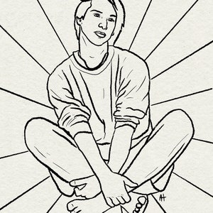 Color Me Keanu Coloring Book, Keanu Reeves Coloring Book - Etsy