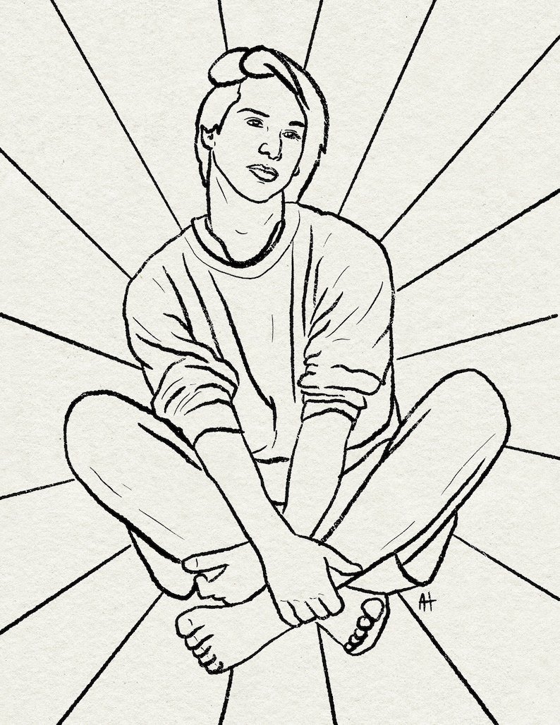 Color Me Keanu Coloring Book Keanu Reeves Coloring Book - Etsy