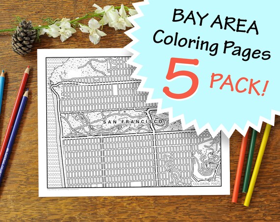 Road Map Coloring Page