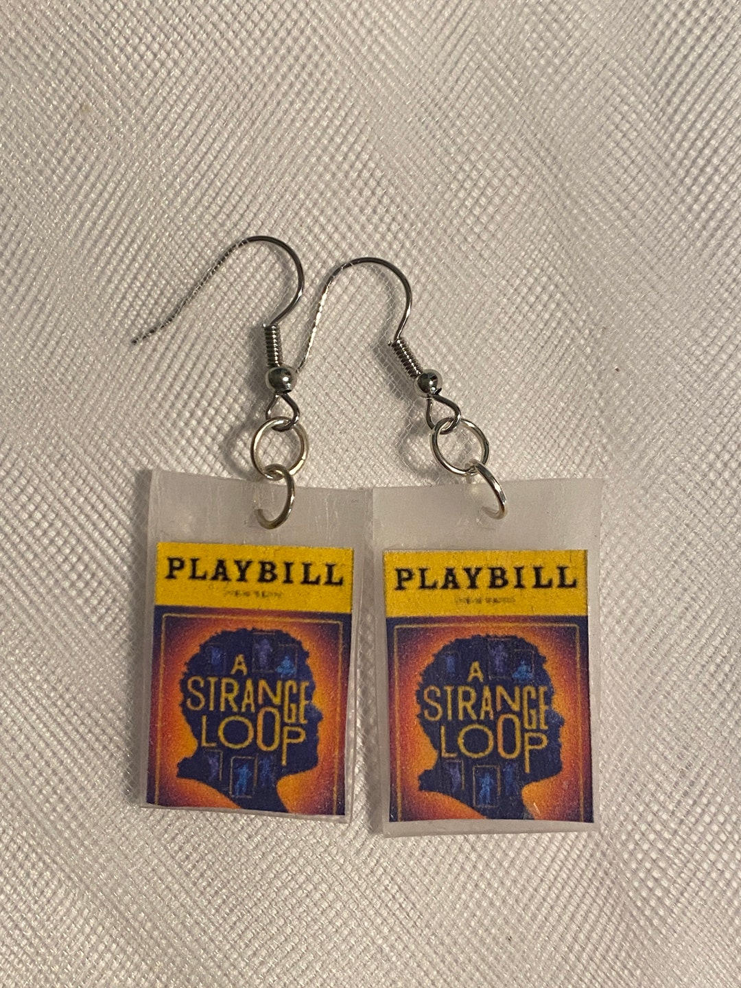 A Strange Loop Broadway Playbill Earrings - Etsy