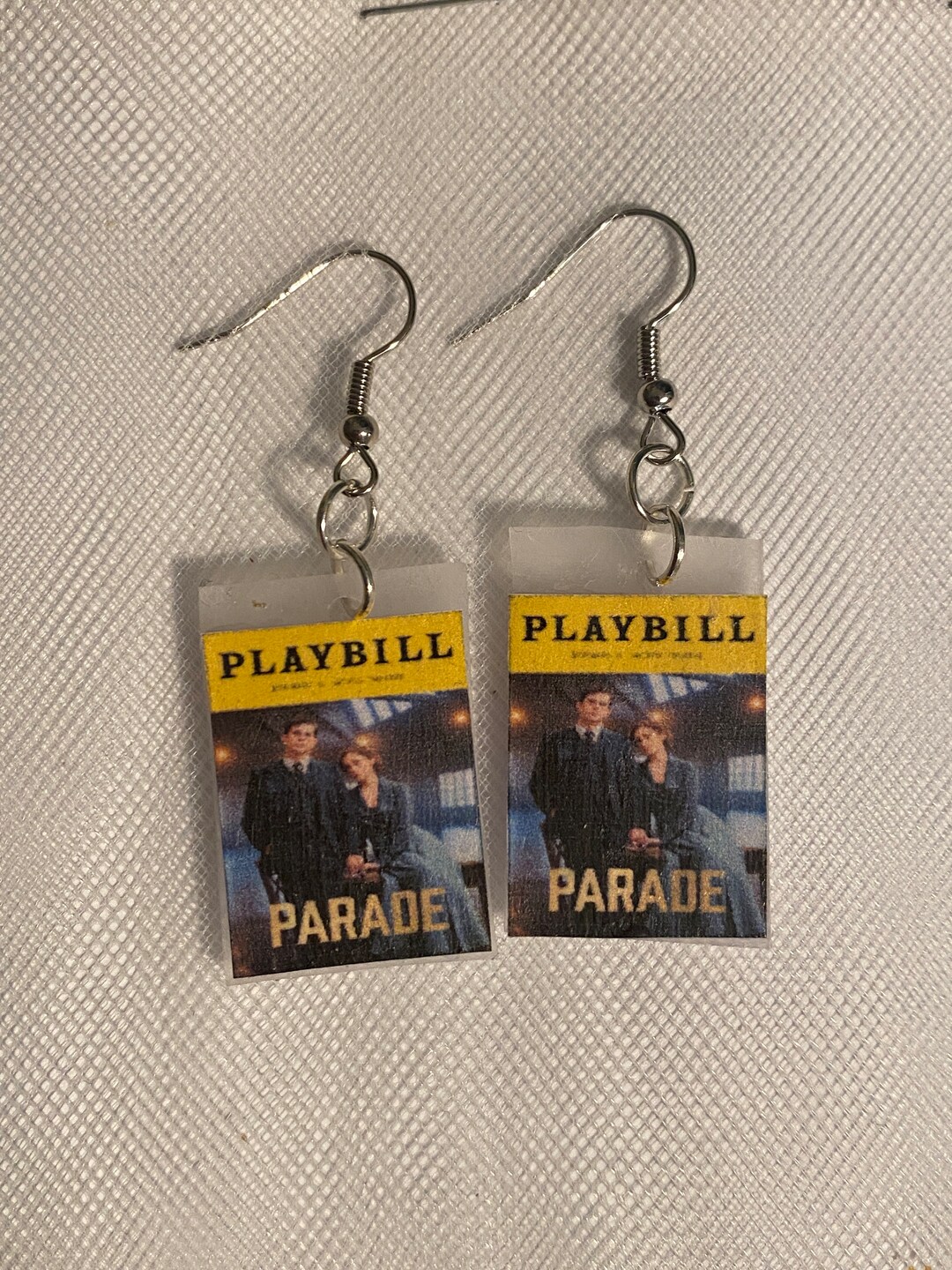Parade Broadway 2023 Playbill Earrings - Etsy
